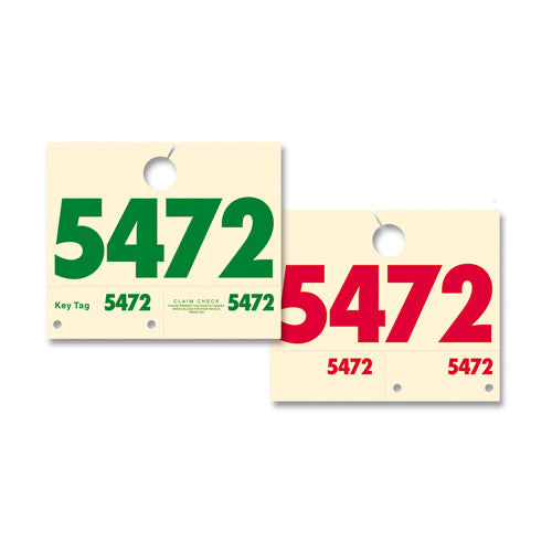 Dispatch Control Tags (Box of 1000) (COMES IN 20 PACKETS OF 50 TAGS ...