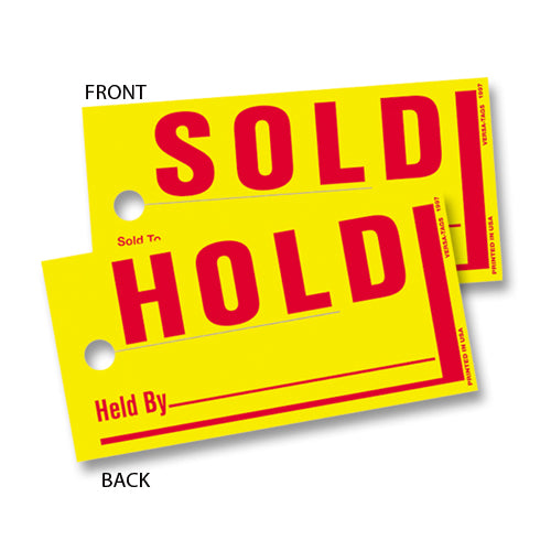 Sold / Hold Tags (250) – Classic Supplies